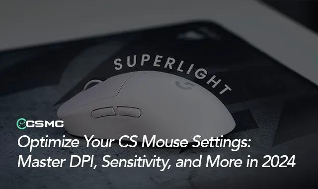 The Best Mouse Settings for Competitive CS Play in 2024