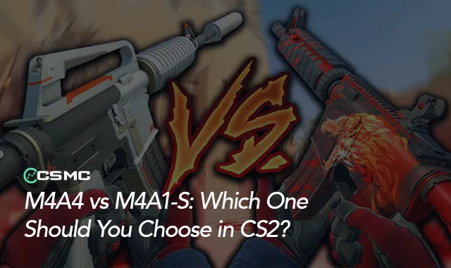 M4A4 vs M4A1-S Comparison: Which One Should You Choose in CS2?