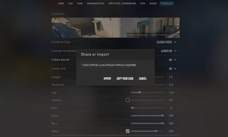 The Best CS2 Crosshair Codes Used by Pro Players in 2024